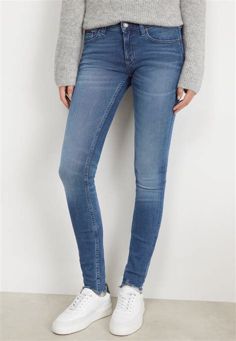 Tommy Jeans Sophie Jeans Skinny Fit Denim Dark Dark Blue Zalando Ie