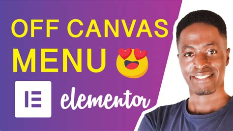 Elementor Pro Off Canvas Menu Tutorial