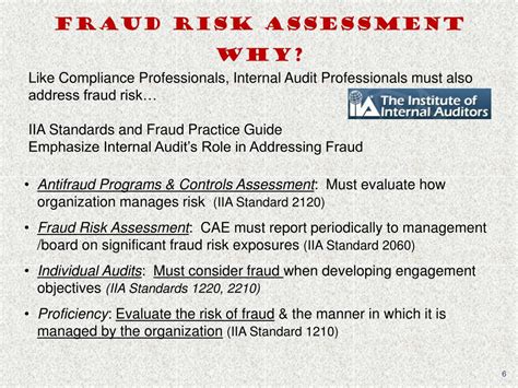 Ppt Fraud Risk Assessment Think Like A ‘demon And Add Ia Value