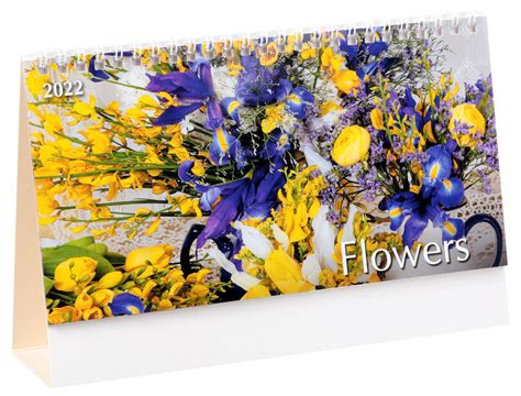 Настолен календар Flowers 2022 Store Bg