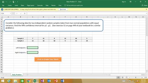 solved consider the following data for two independent