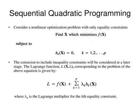 Ppt Nonlinear Programming Iii Powerpoint Presentation Free Download