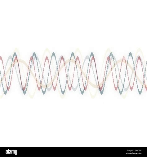 An Illustration Of Abstract Sound Waves Pattern For The Background Stock Photo Alamy