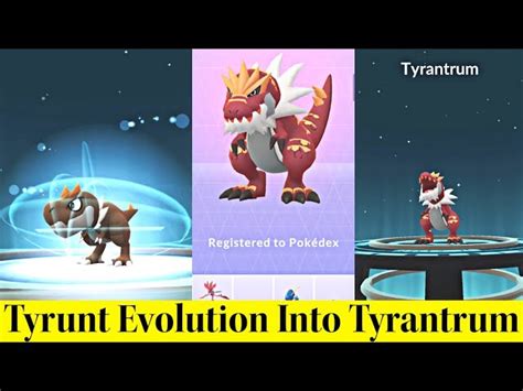Tyrunt Evolution