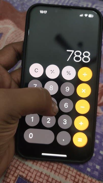 Use Backspace In Iphone Calculator Shorts Youtube