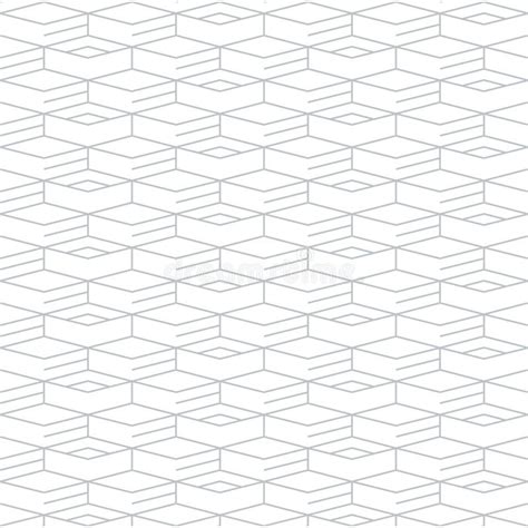 Geometric Seamless Pattern And Background Linear Design Stock Vector Illustration Of Elegant
