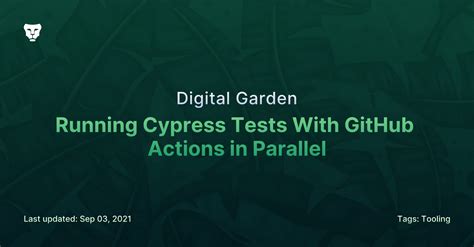 Running Cypress Tests With Github Actions In Parallel Lennart Jörgens