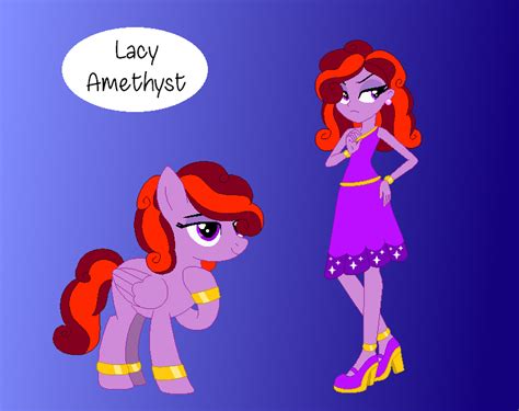 Mlp And Eqg Oc Lacy Amethyst By Arrienne 408 On Deviantart
