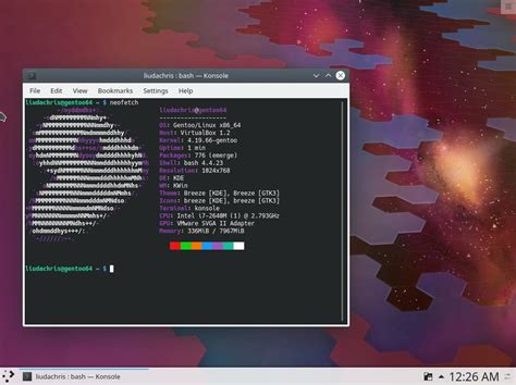 got my first successful install of gentoo on virtualbox but not too