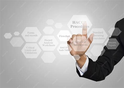 Premium Photo Businesswoman Presentation Element Of Haccp Procedures