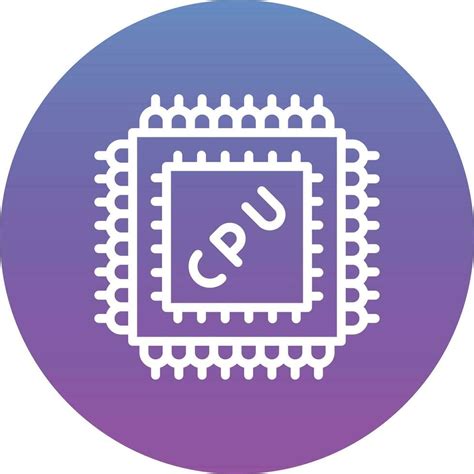 Microprocessor Vector Icon 36450031 Vector Art At Vecteezy