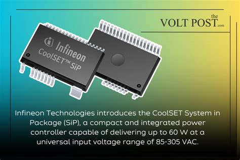 Infineon Coolset System In Package Sip Power Controller
