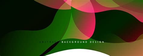 다이나믹 웨이브 라인 효과를 가진 트렌디 한 간단한 유체 색상 그라데이션 추상적 인 배경 배경 화면 배너 배경 카드 책 일러스트 레이션 방문 페이지에 대한 벡터