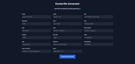 how i created a webapp with claude and dockerfile generator vignesh