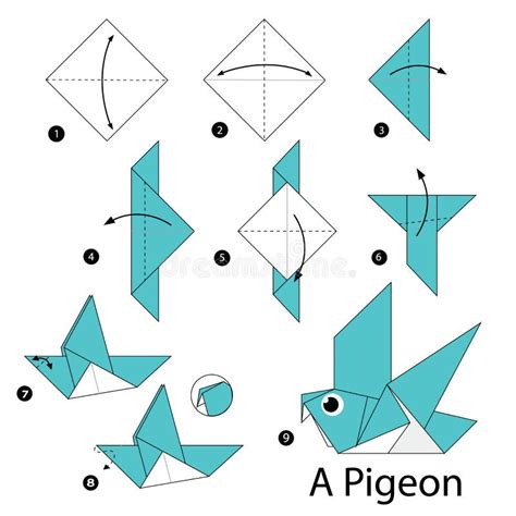 Origami Flying Bird Instructions