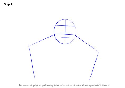 How To Draw Ice Cube Rappers Step By Step DrawingTutorials101 Com