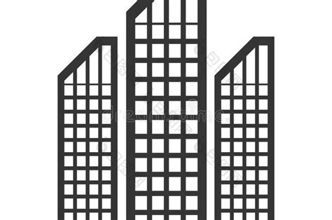 黑色高楼图形 包图企业站