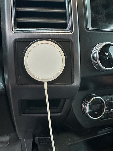 Ford Magsafe Charger Mount 3d Printable Wireless Upgrade Stl Download