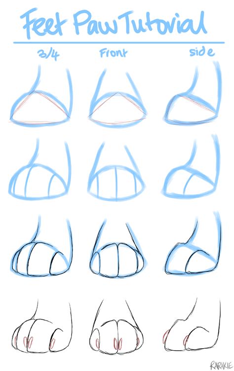 Pin By Minvera Mink On Furry Tutorials Cat Drawing Tutorial Art