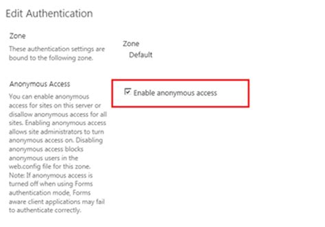 QuickTip Enable Anonymous Access In SharePoint 2013 LISE RASMUSSEN