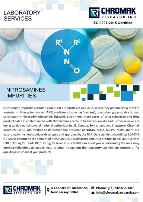 Flyer Chromak Research Laboratory