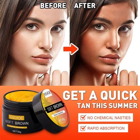 Eelhoe Self Tanning Cream Oil Quickly Body Sunless Self Tanning