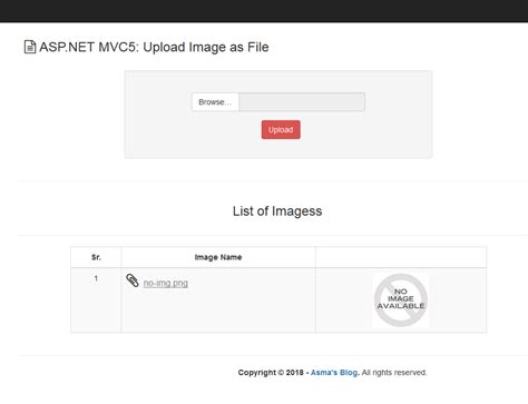 Aspnet Mvc5 Upload Imagesfiles As Document