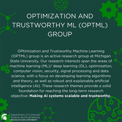 Msu Department Of Computer Science And Engineering On Linkedin Cse Lab Spotlight Optimization