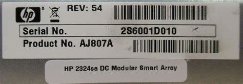 hp storageworks msa2324sa dual controller modular smart array aj807a 2u