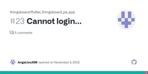 Cannot Login · Issue 23 · Thingsboardflutterthingsboardpeapp · Github