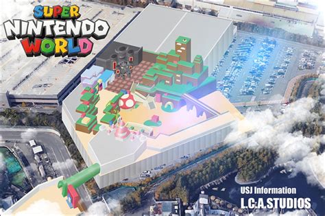 日本環球 超級任天堂世界 園區預計2020開幕 園區樣貌曝光 電獺少女