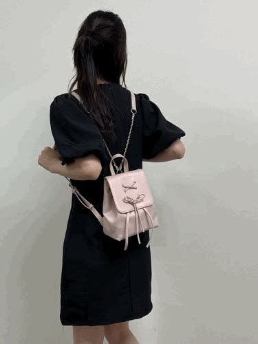 🎀 최저가 발레코어🎀 코르셋 리본 체인 백팩 에이블리