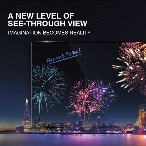 See Through LG Oled Transparent Transparent Display