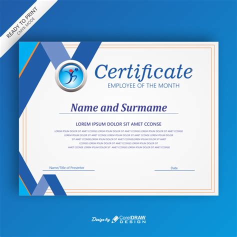 Detail Download Template Certificate Coreldraw Koleksi Nomer 9