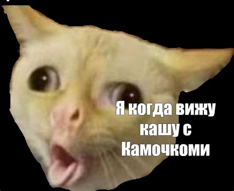 Мем: "Я когда вижу кашу с Камочкоми" - Все шаблоны - Meme-arsenal.com