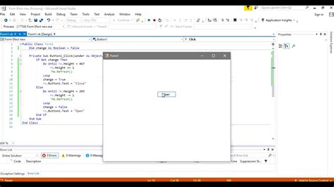 Vb Net Form Effect YouTube