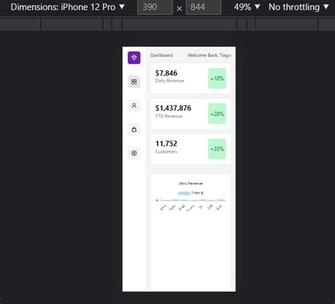 Github Tiagoc0stadashboard Dashboard Reactjs Tailwind Nextjs