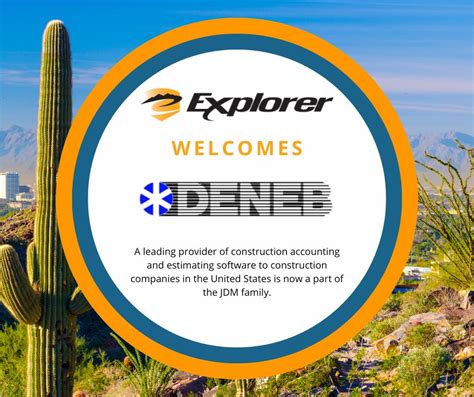 Explorer Software Group On Linkedin Were Happy To Welcome Deneb
