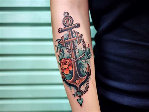 Anchor Tattoo Meaning Power Strength Perseverance And More