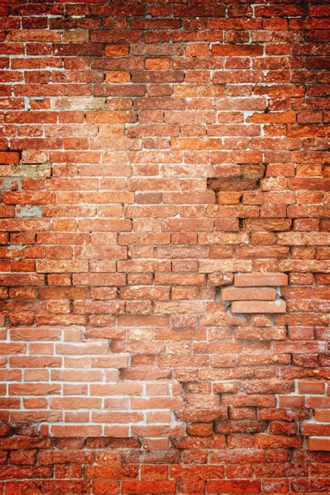 Старая кирпичная стена Премиум Фото в 2024 г Кирпичная стена Стена Цементные стены