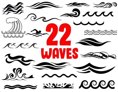 waves svg wave svg beach svg ocean svg summer waves e