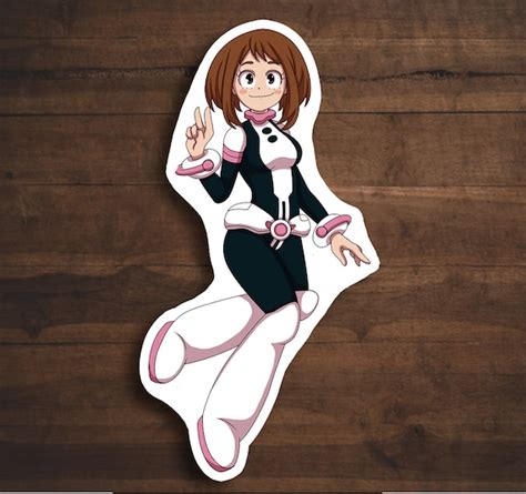 Uraraka Ochako Sticker My Hero Academia Etsy