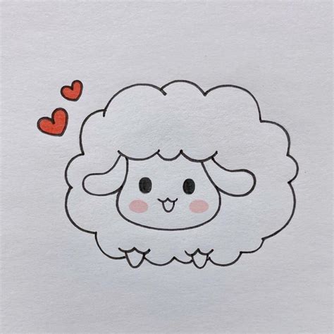 小羊简笔画图片大全可爱图文（流行14张） 简笔画图片大全