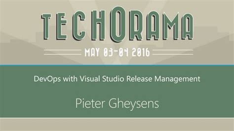 Release Management With Tfs 2013 Ppt