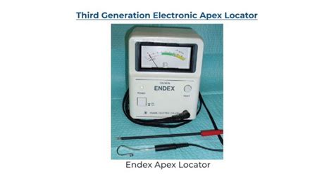 Electronic Apex Locators And Their Generations Dentalkart
