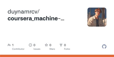Github Duynamrcv Coursera Machine Learning