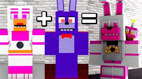 Criando A Funtime Bonica Funtime Chica Bonnie No Roblox Animatronic