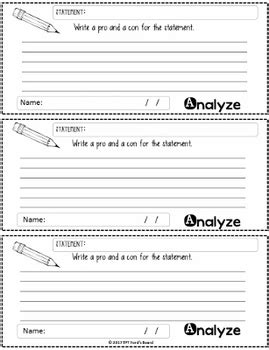 Exit Slips For Any Subject Set 2 Higher Order Thinking Skills By Ford S Board