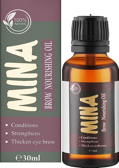Питательное масло для бровей - Mina Brow Nourishing Oil: купить по ...