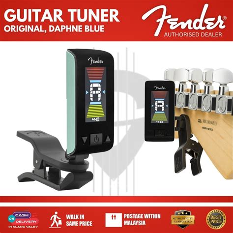 Fender Original Guitar Tuner Daphne Blue Guitarlicious
